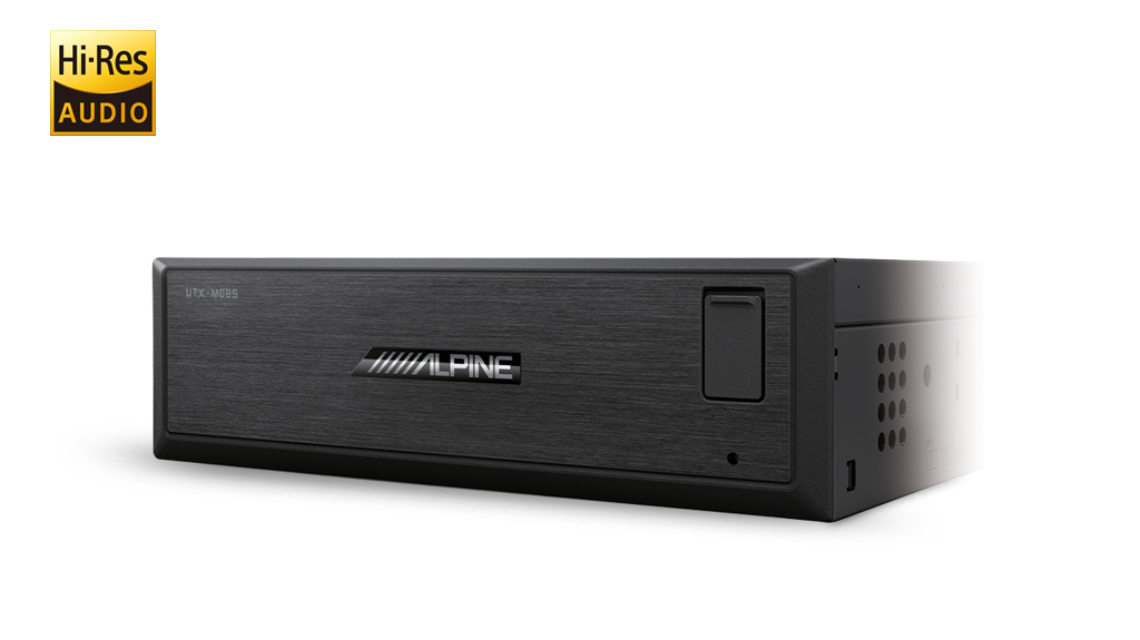 UTX-M08S | Alpine Hi-Res Audio Digital Media Player – Phatt Audio Concepts